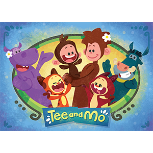 Tee and Mo | Tee and Mo Art Print: Characters